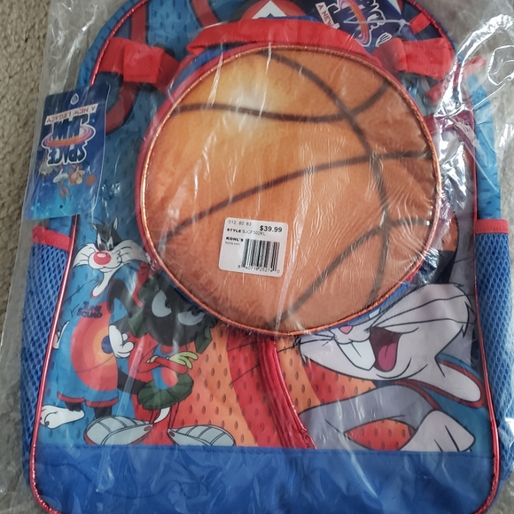 Space Jam | Bags | Space Jam Backpack Wlunch Bag | Poshmark